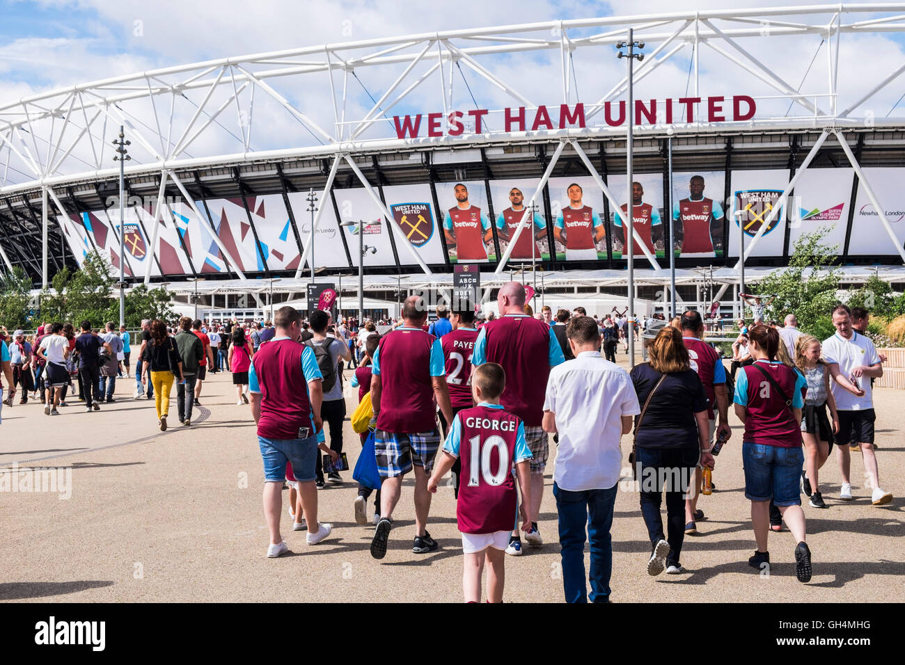 West Ham United ground, London Stadium, Borough of Newham, London ...
