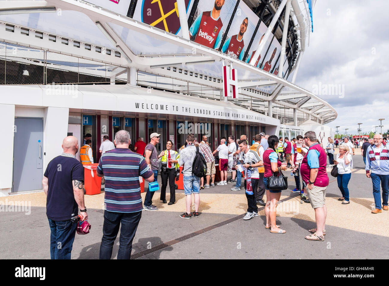 West Ham United ground, London Stadium, Borough of Newham, London ...