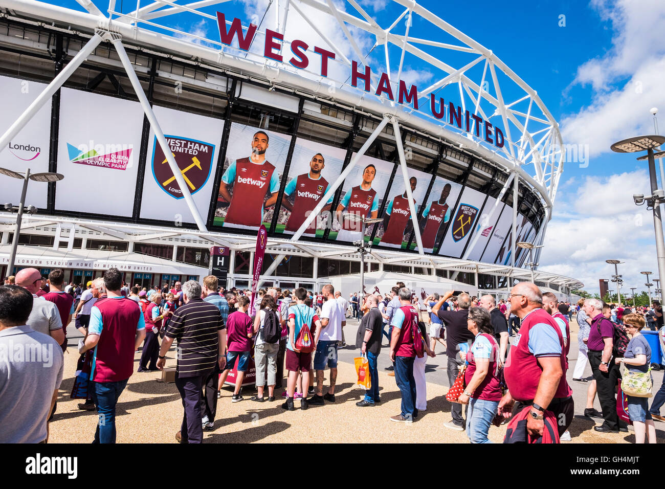 West Ham United ground, London Stadium, Borough of Newham, London ...