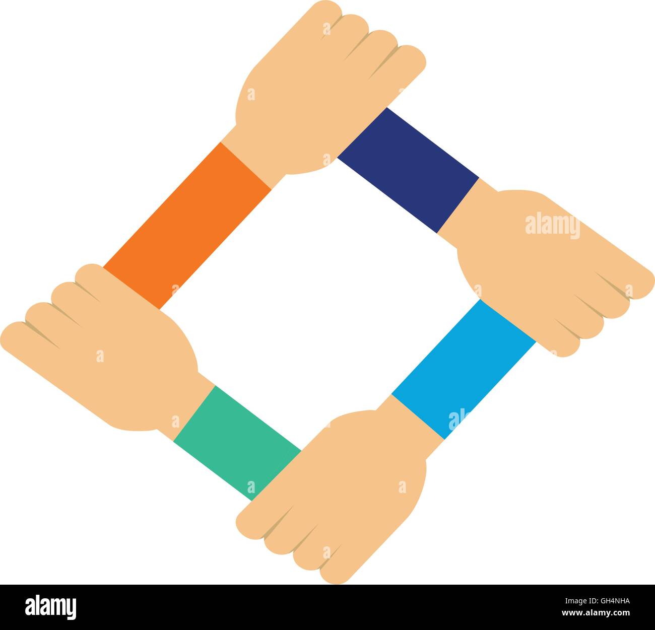 human hand help icon. Vector graphic Stock Vector Image & Art - Alamy