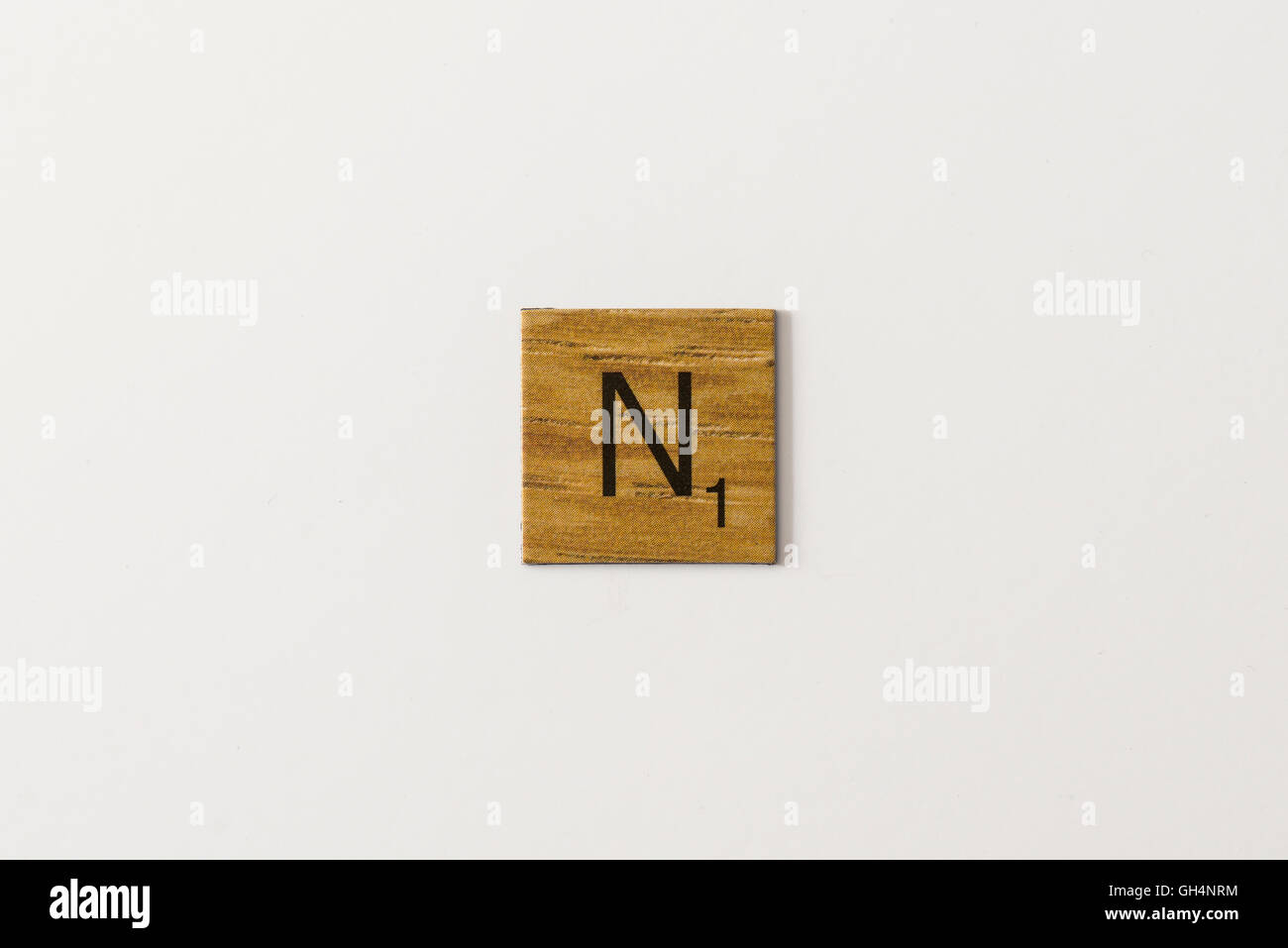 Letter scrabble n hi-res stock photography and images - Alamy