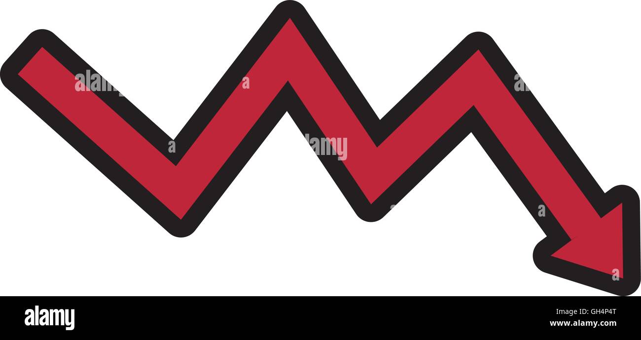 arrow direction infographic shape icon. Vector graphic Stock Vector ...
