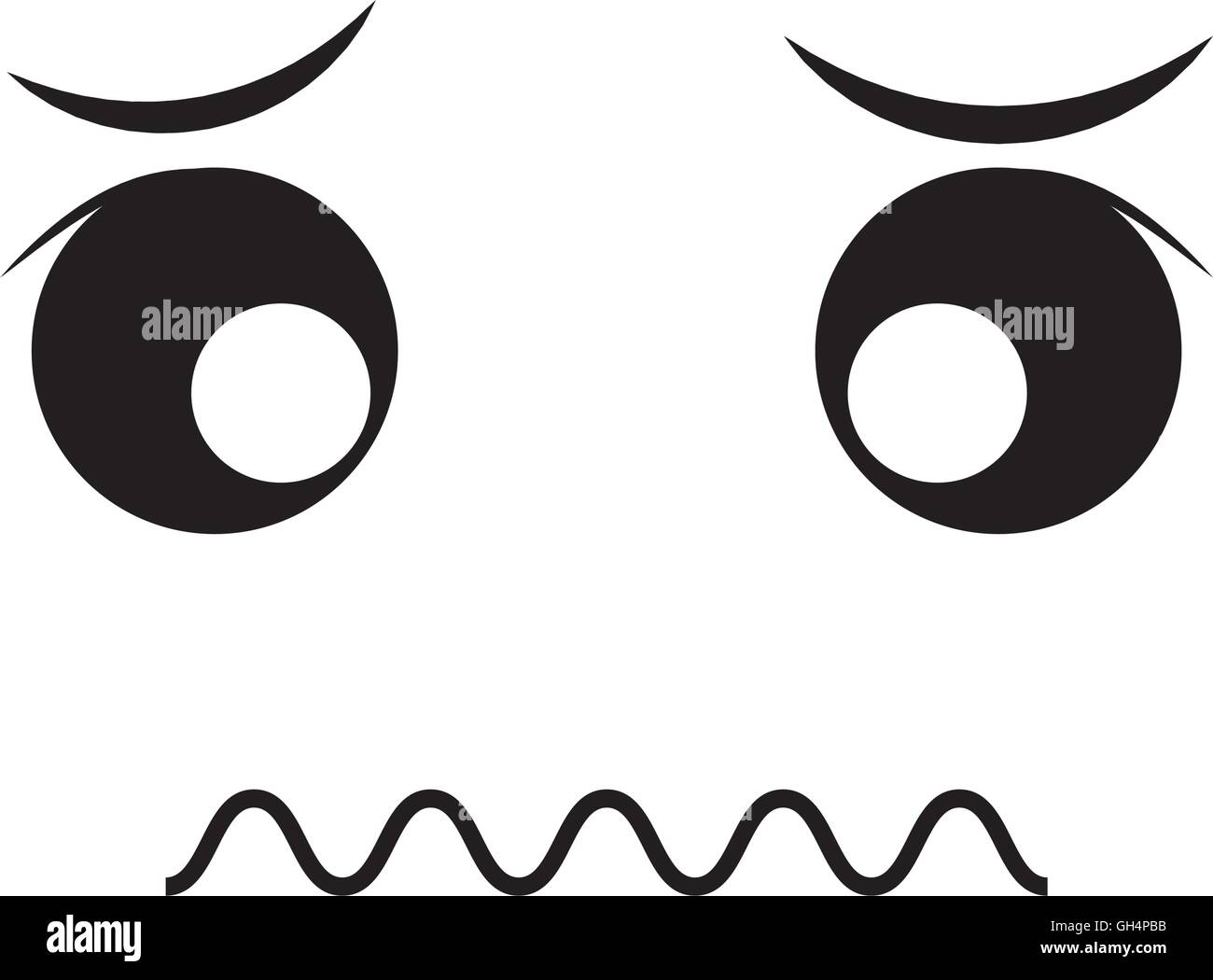 sad face cartoon expression icon. Vector graphic Stock Vector Image ... sad face cartoon expression icon. Vector graphic Stock Vector Image ...