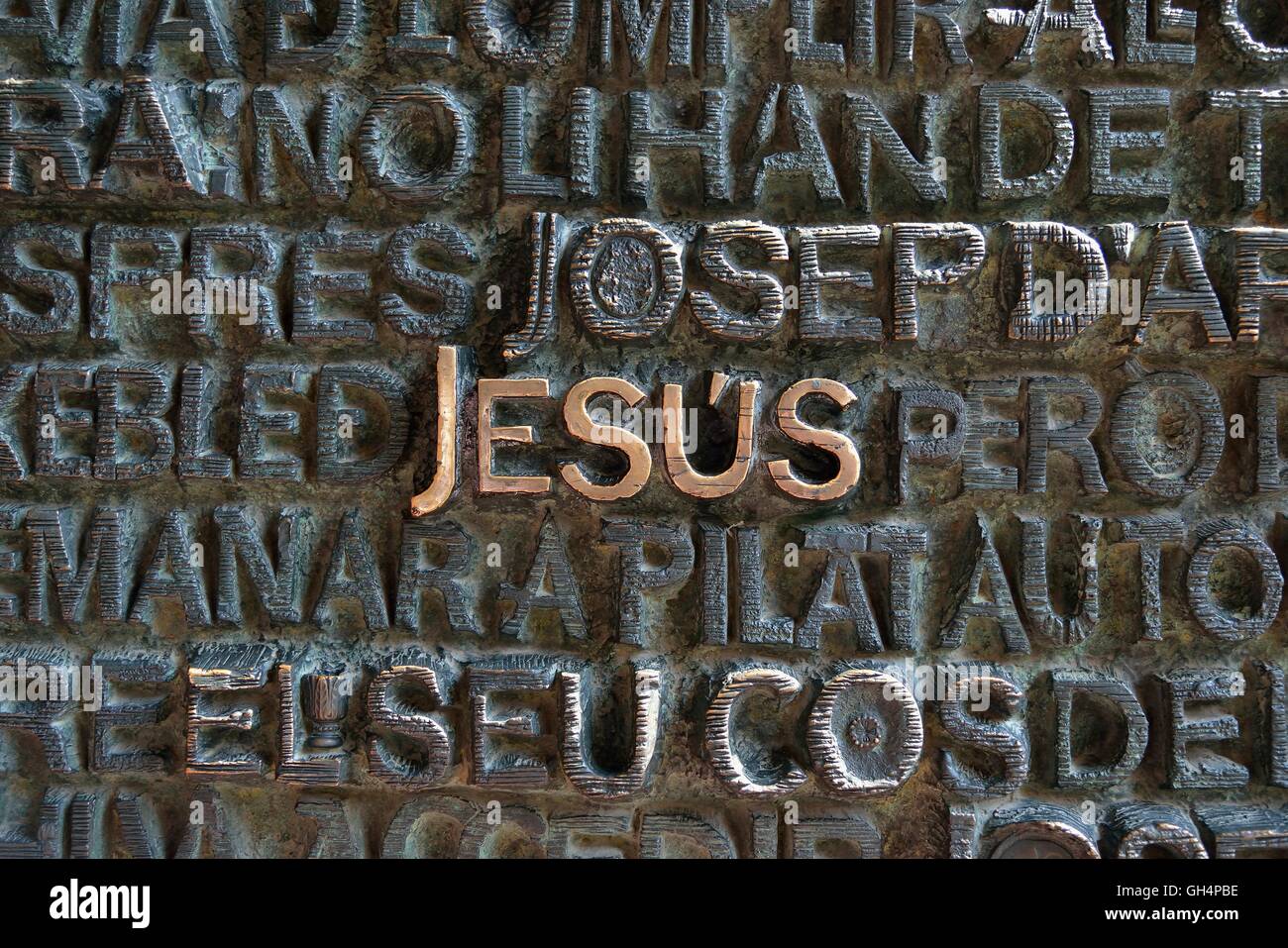 Inscription jesus hi-res stock photography and images - Alamy