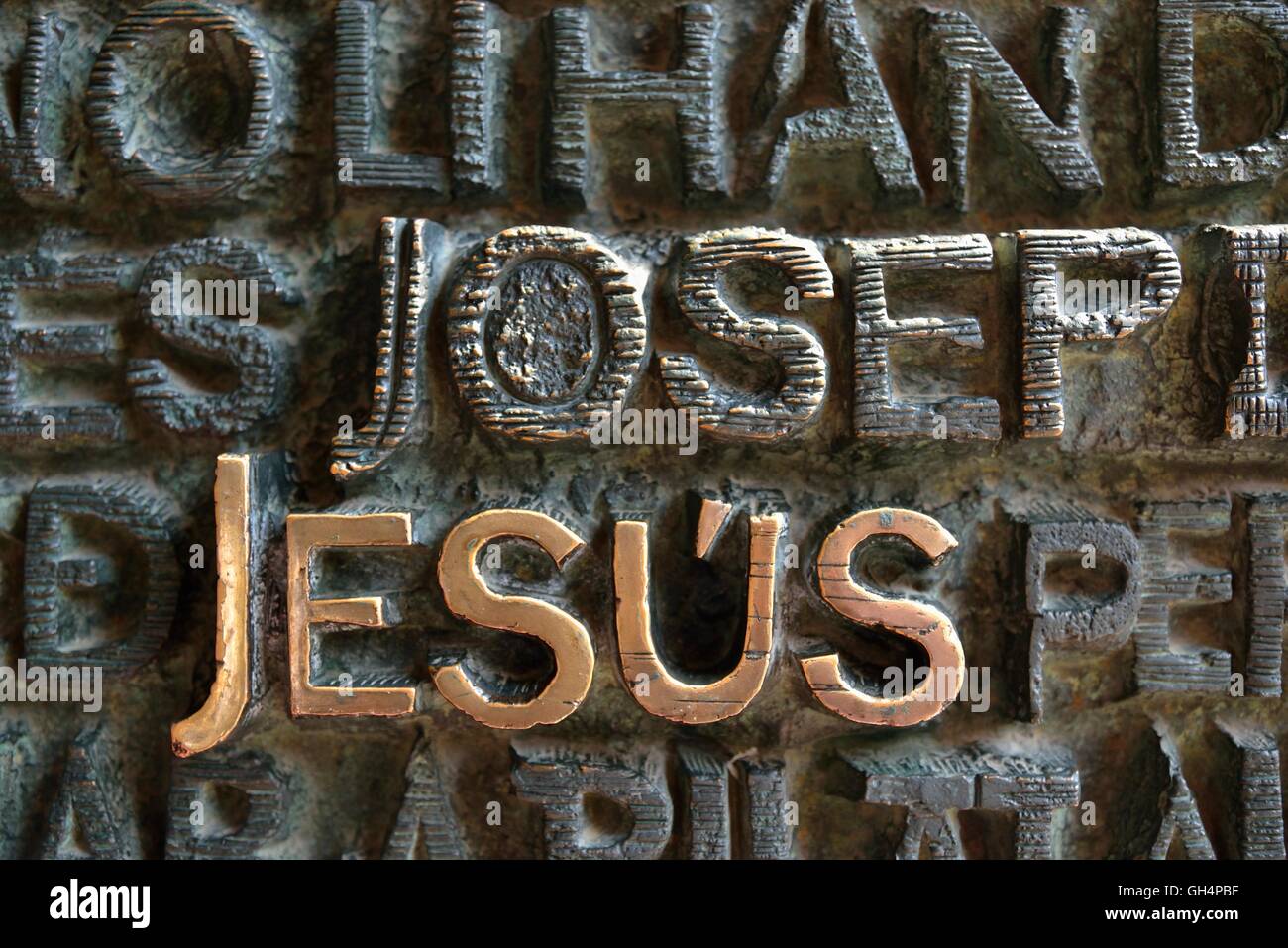 Inscription jesus hi-res stock photography and images - Alamy
