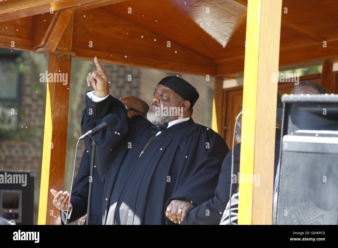 New York City, United States. 07th Aug, 2016. House of Prayer Bishop C ...