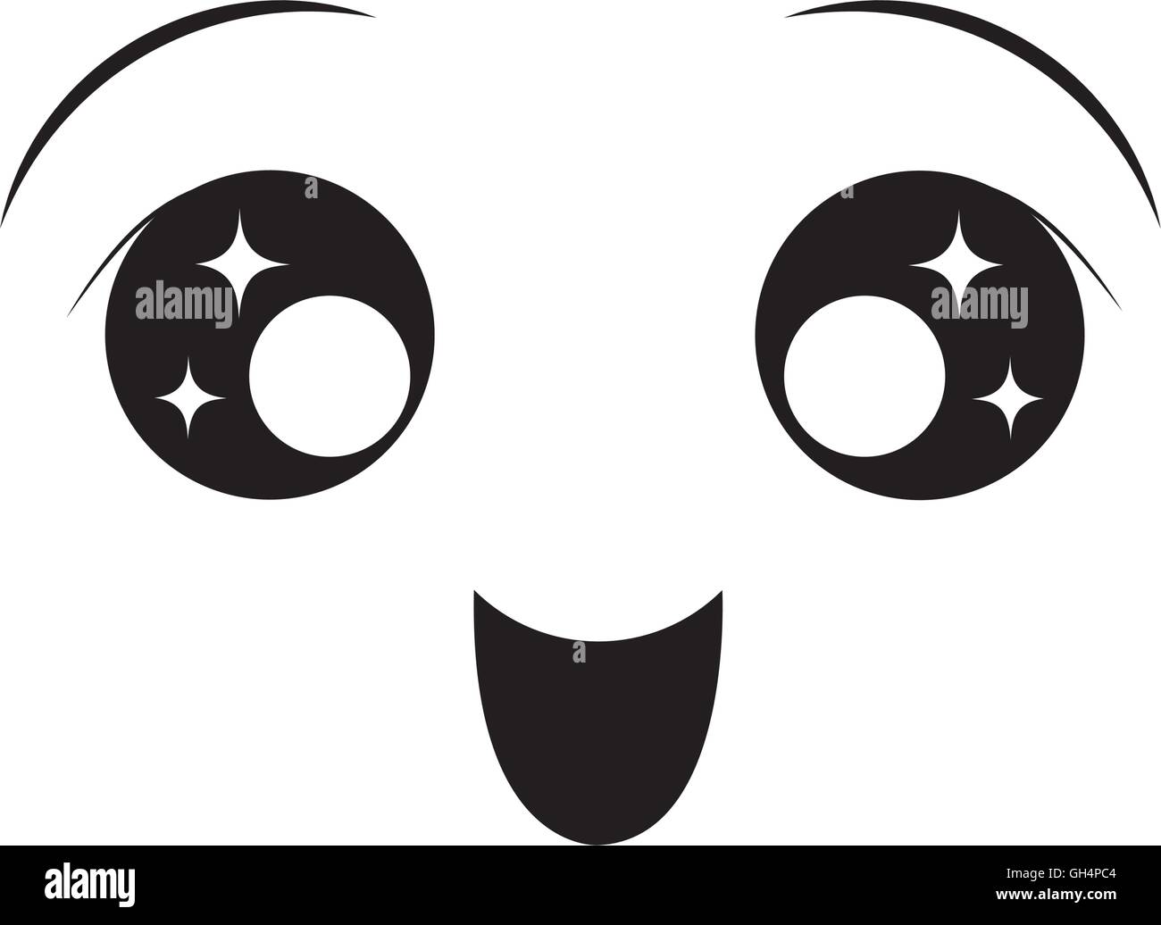 happy face cartoon expression icon. Vector graphic Stock Vector Image ... happy face cartoon expression icon. Vector graphic Stock Vector Image ...