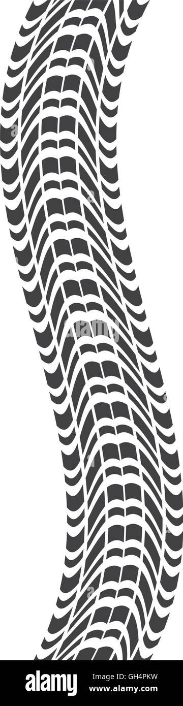 print wheel tire shape black icon. Vector graphic Stock Vector Image ...