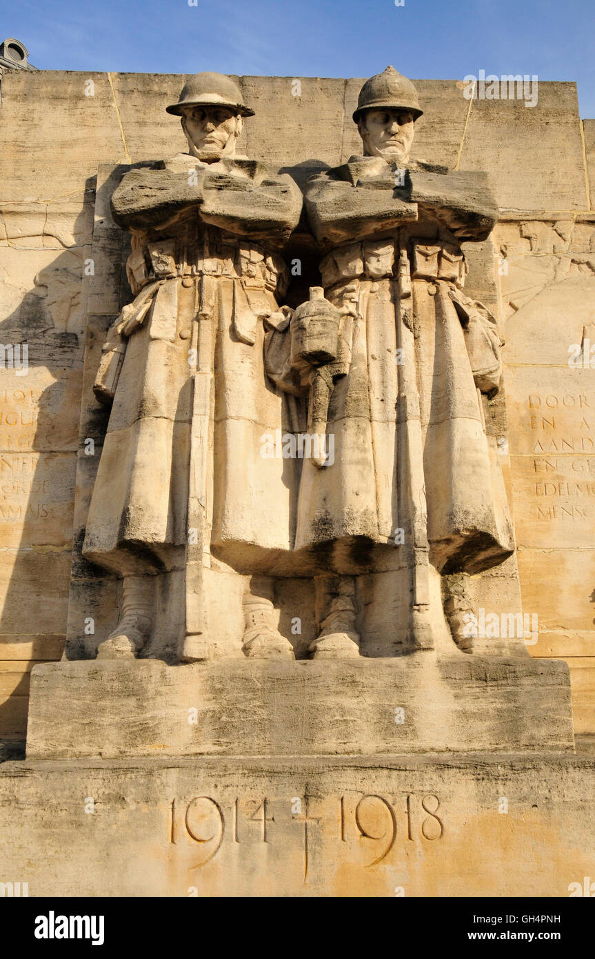 Sculptures by charles sargeant jagger hi-res stock photography and ...