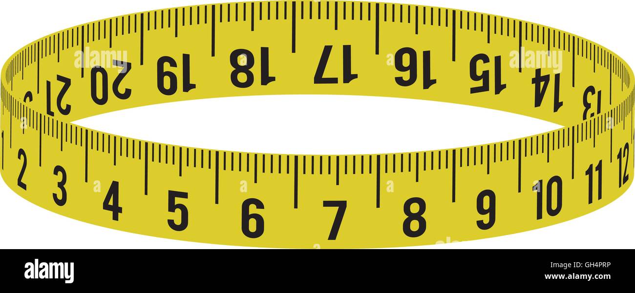 meter yellow tape measure tool icon. Vector graphic Stock Vector Image ...