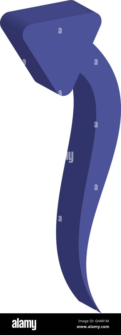 arrow direction infographic icon. Vector graphic Stock Vector Image ...