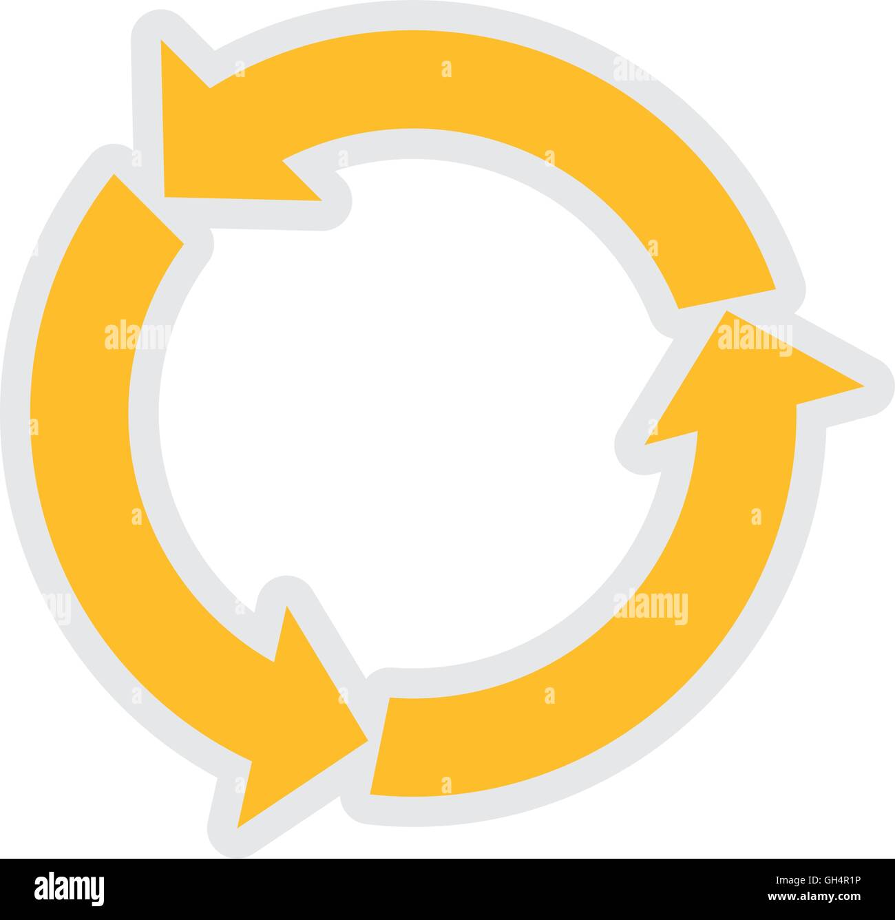 arrow direction infographic icon. Vector graphic Stock Vector Image ...