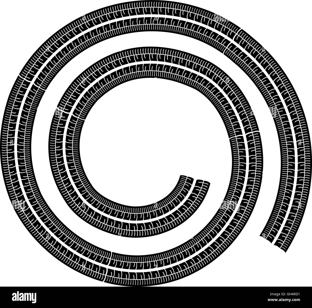 print wheel tire shape black icon. Vector graphic Stock Vector Image ...