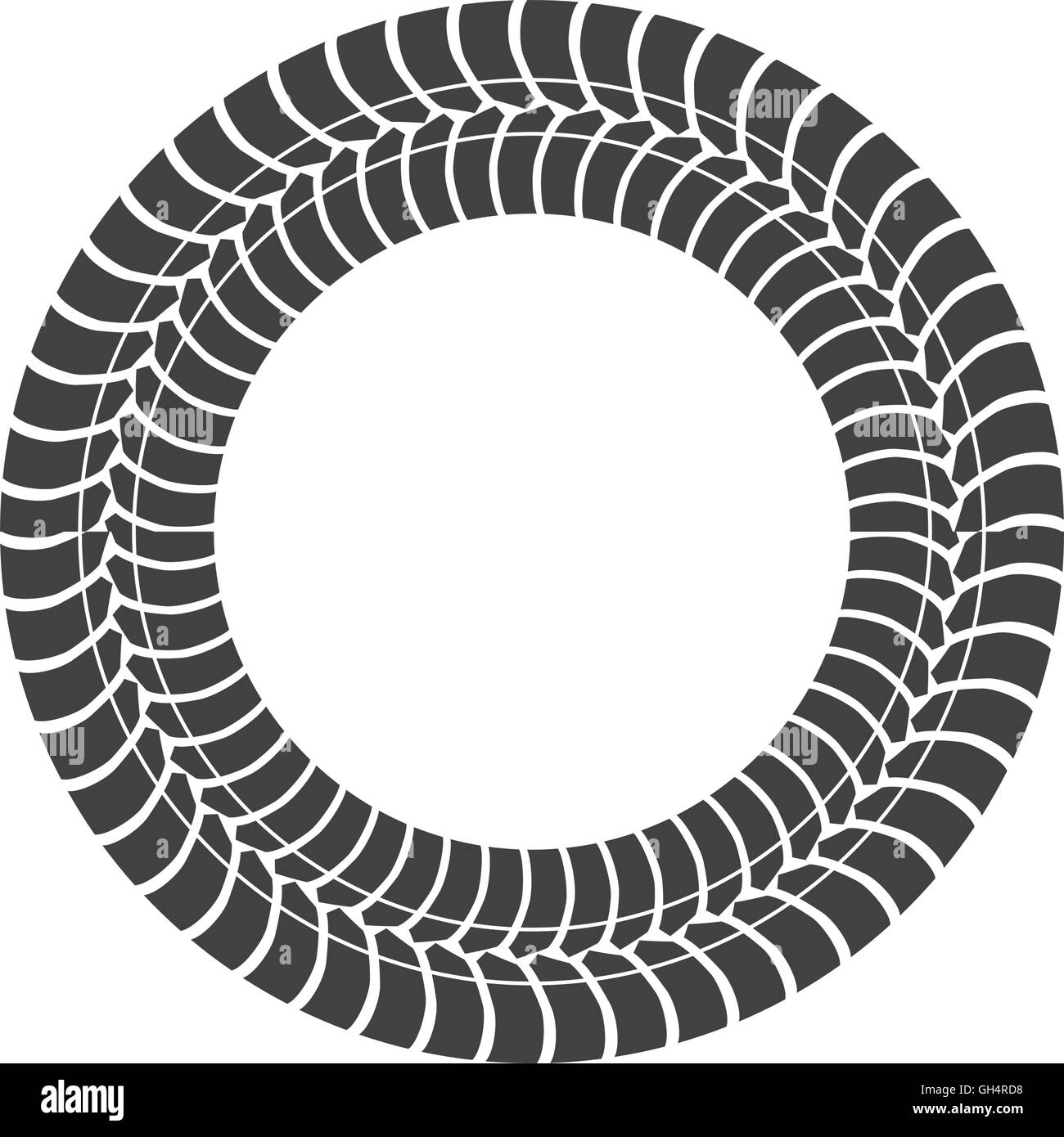 print wheel tire shape black icon. Vector graphic Stock Vector Image ...