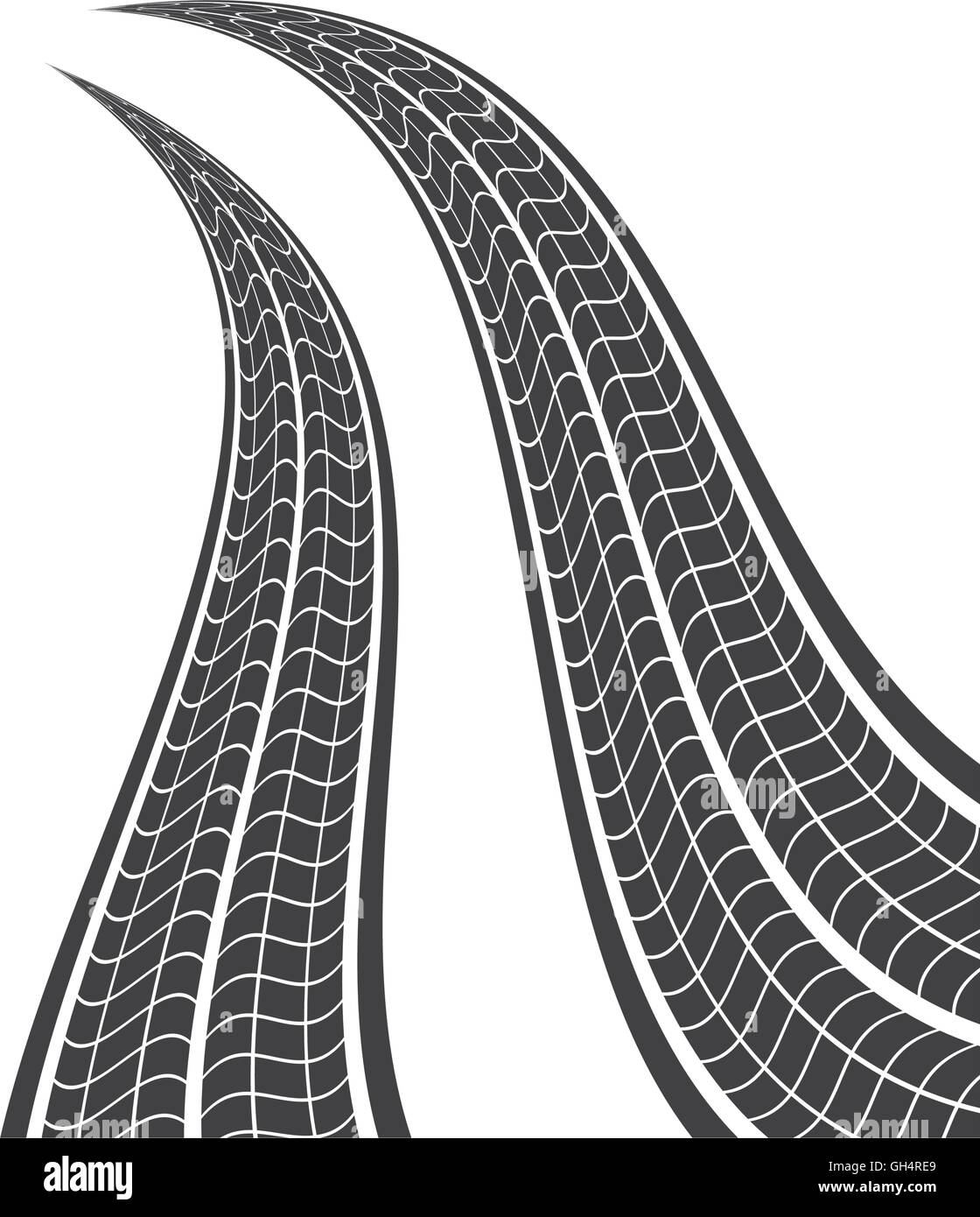 print wheel tire shape black icon. Vector graphic Stock Vector Image ...