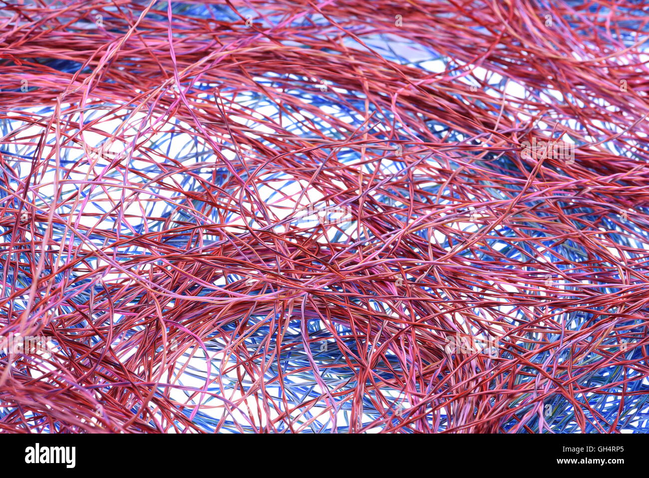Colored cables and wires Stock Photo - Alamy