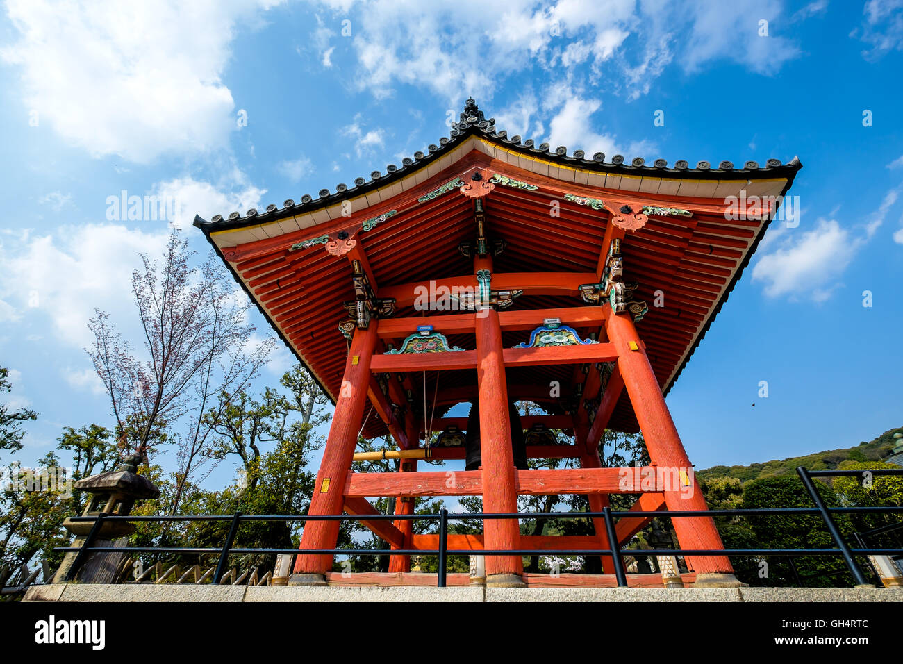 The typical Japanese pagoda architecture Stock Photo - Alamy