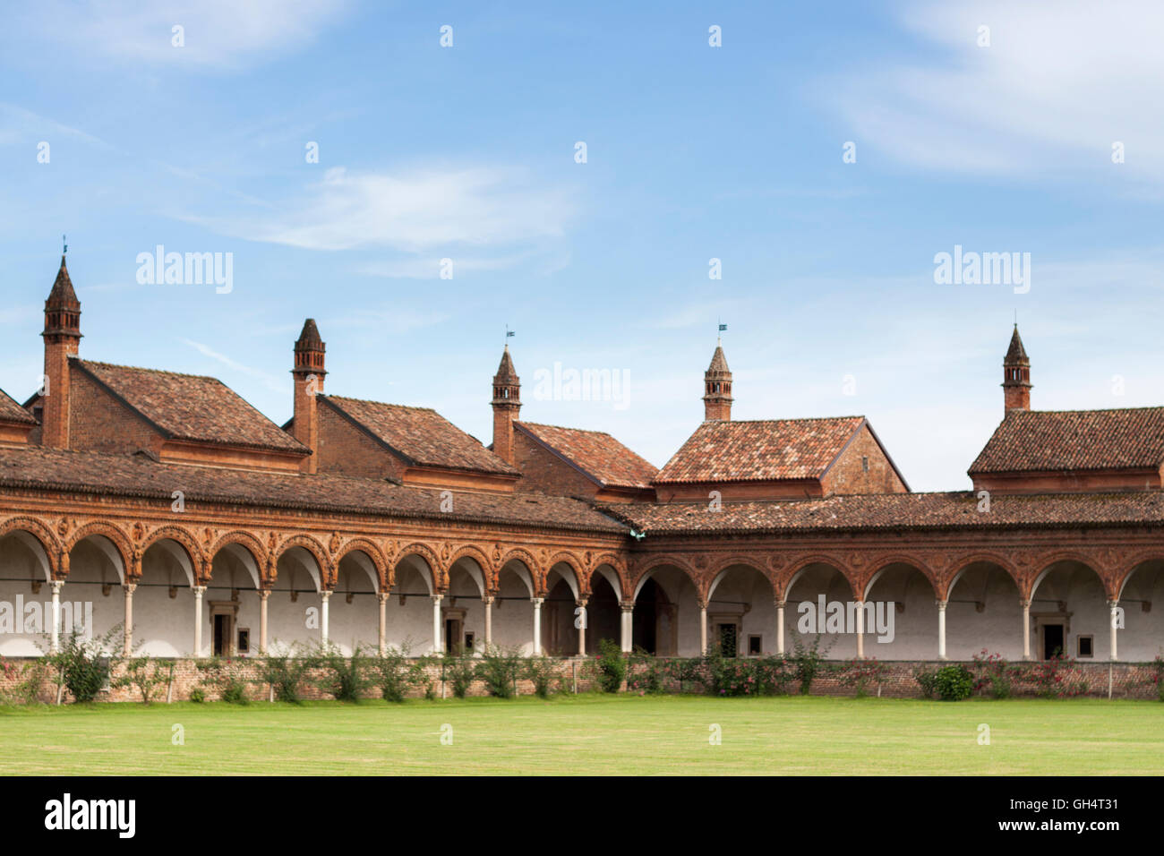 Medieval monk cell garden hi-res stock photography and images - Alamy