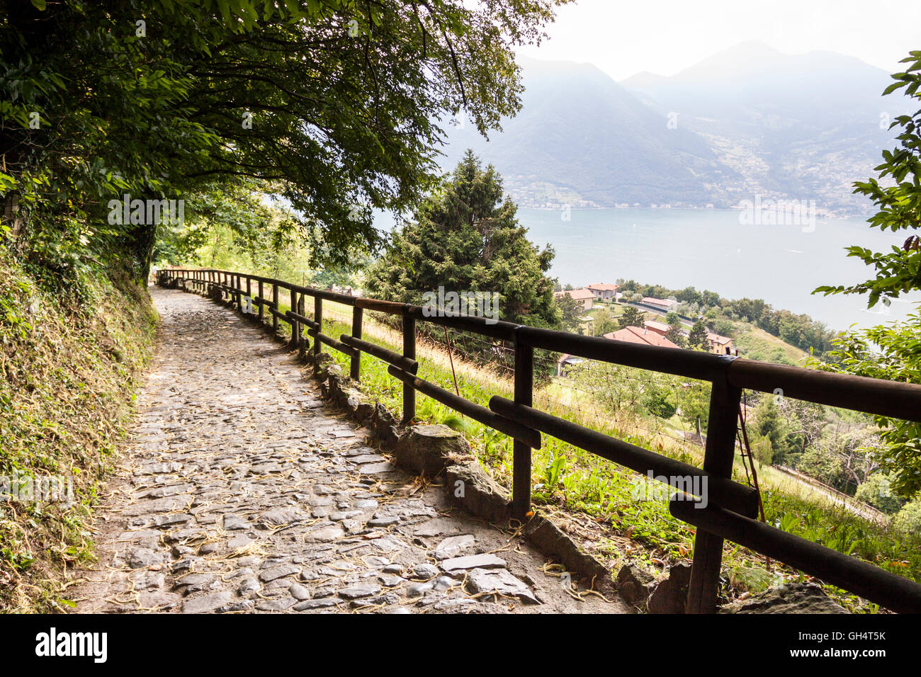Typical street monte isola sulzano hi-res stock photography and images ...
