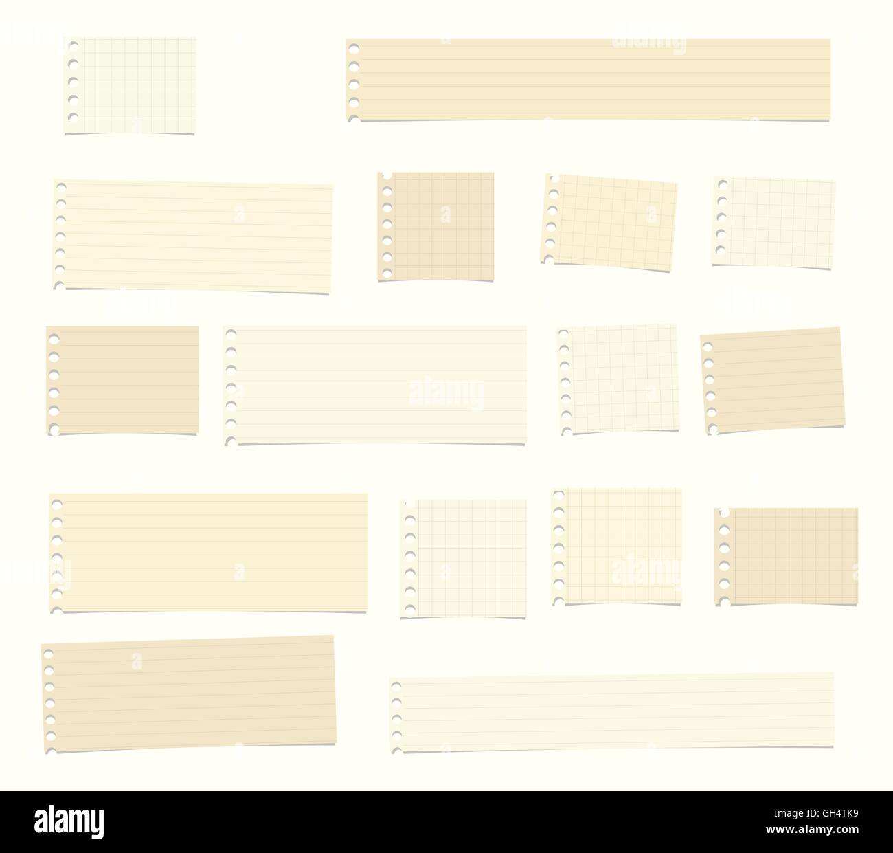 Math notebook Stock Vector Images - Alamy