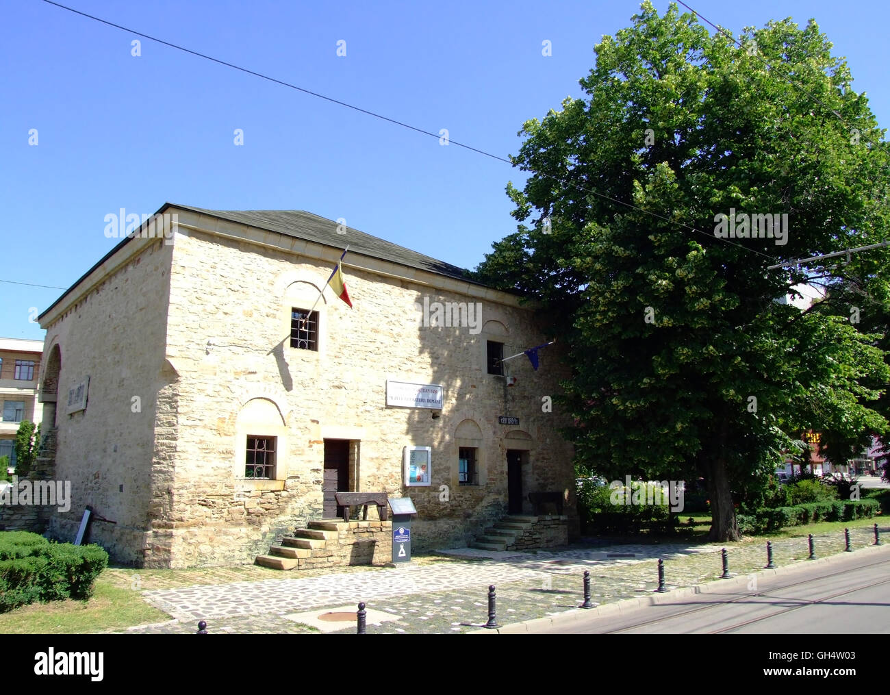 casa Dosoftei Iasi Romania in the summer with blue sky Stock Photo - Alamy