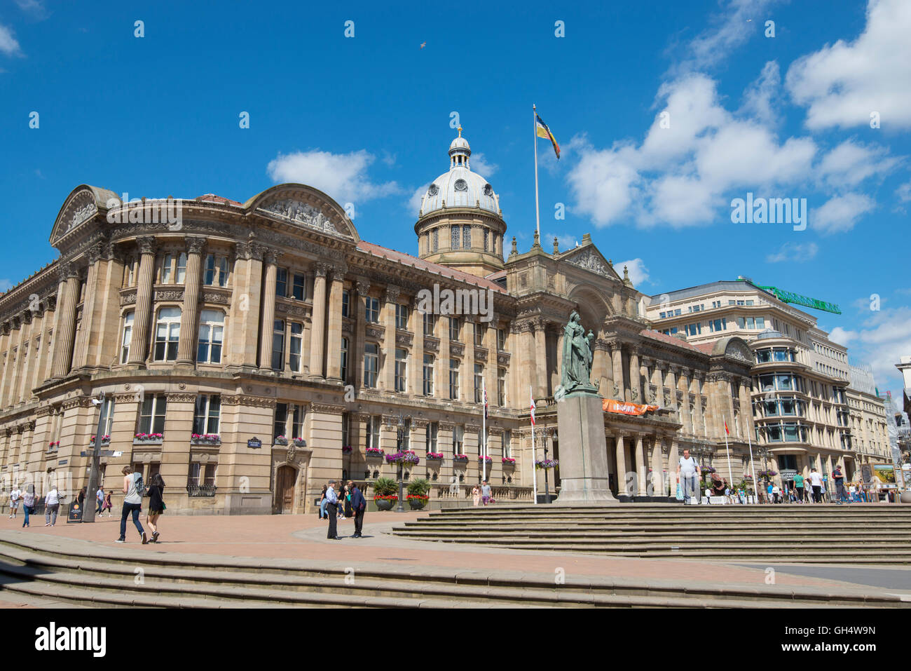 The Council House in Victoria Square, Birmingham City Centre, West ...