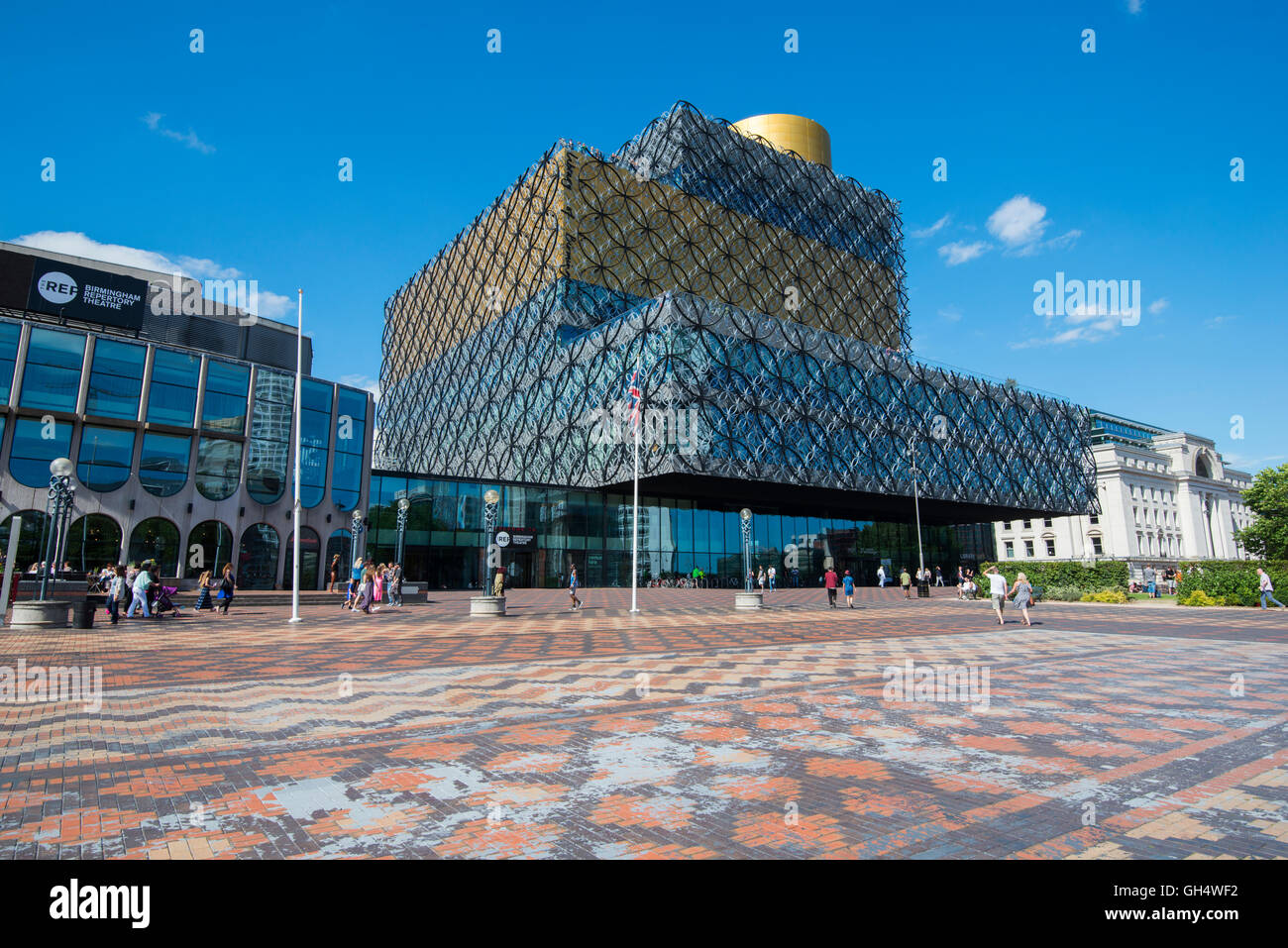 The Library of Birmingham in Centenary Square in Birmingham City, West ...