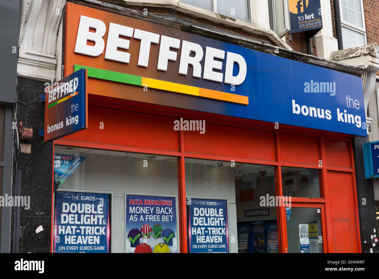 Betfred shop hi-res stock photography and images - Alamy