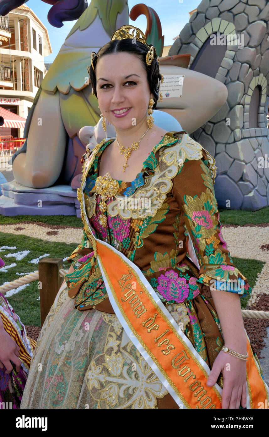 geography / travel, Spain, Amanda Bolta Tassa, Queen of flowers of the ...