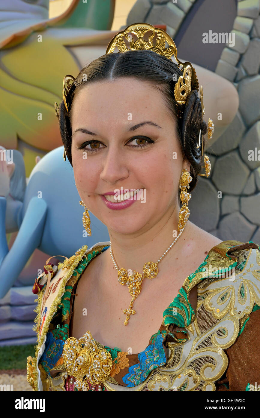 geography / travel, Spain, Amanda Bolta Tassa, Queen of flowers of the ...