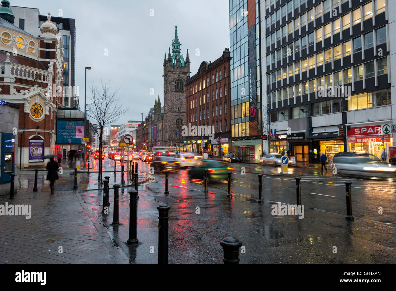 Belfast city centre Stock Photo - Alamy