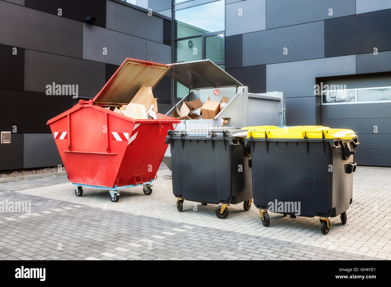 Recycling bins germany hi-res stock photography and images - Alamy