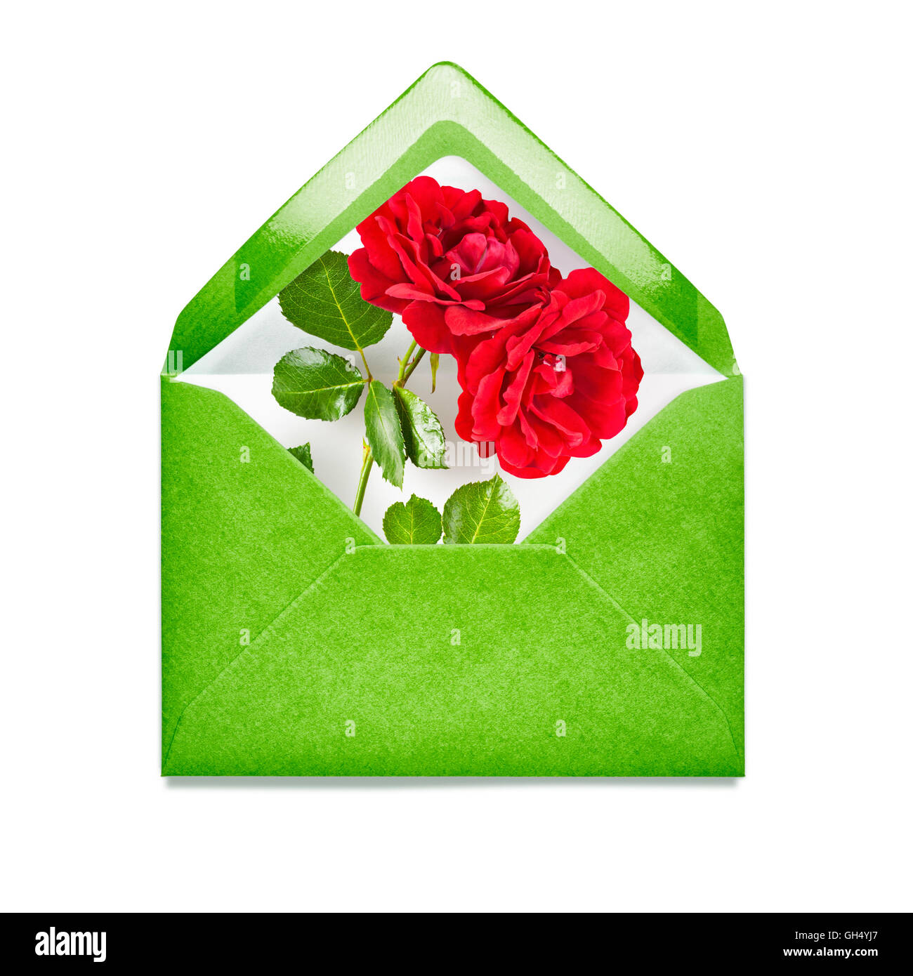 Rose envelope hi-res stock photography and images - Alamy
