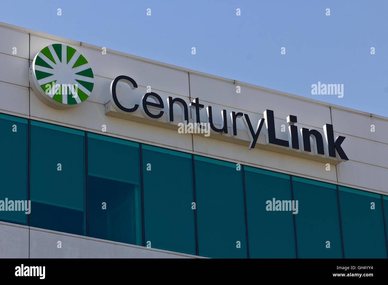 Las Vegas - Circa July 2016: CenturyLink Corporate Office I Stock Photo ...