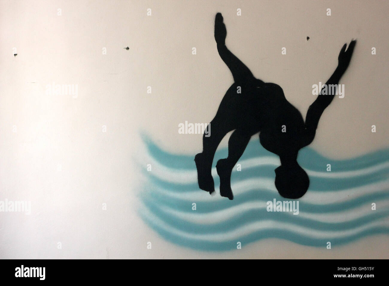 Graffiti pictured on a wall in Kampala, Uganda Stock Photo - Alamy