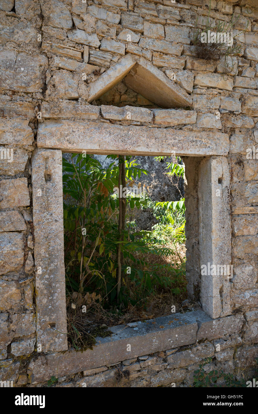 Old Perithia, Corfu's oldest village, Corfu, Ionian Islands, Greece ...