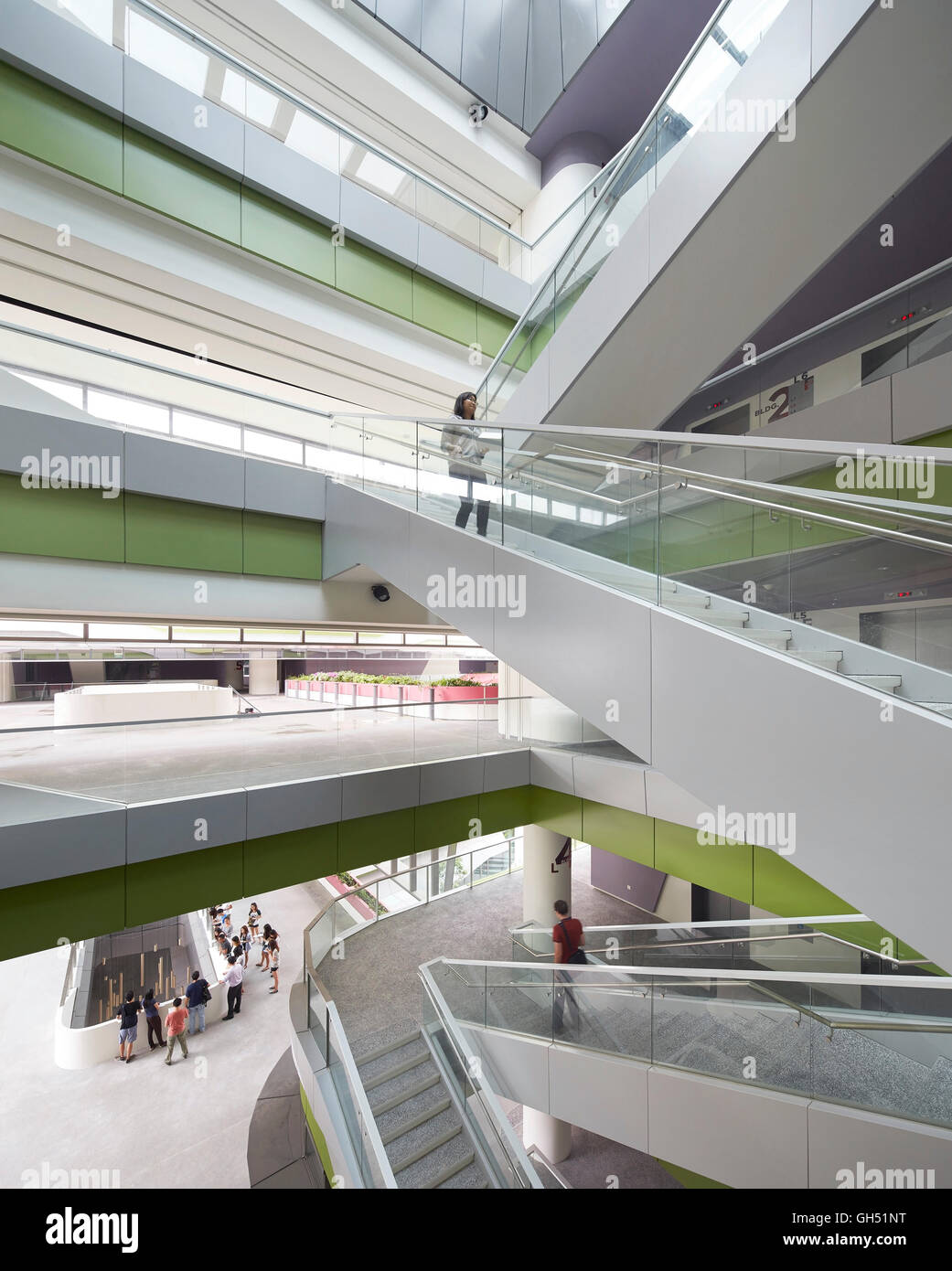Connecting staircases. Singapore University of Technology and Design ...