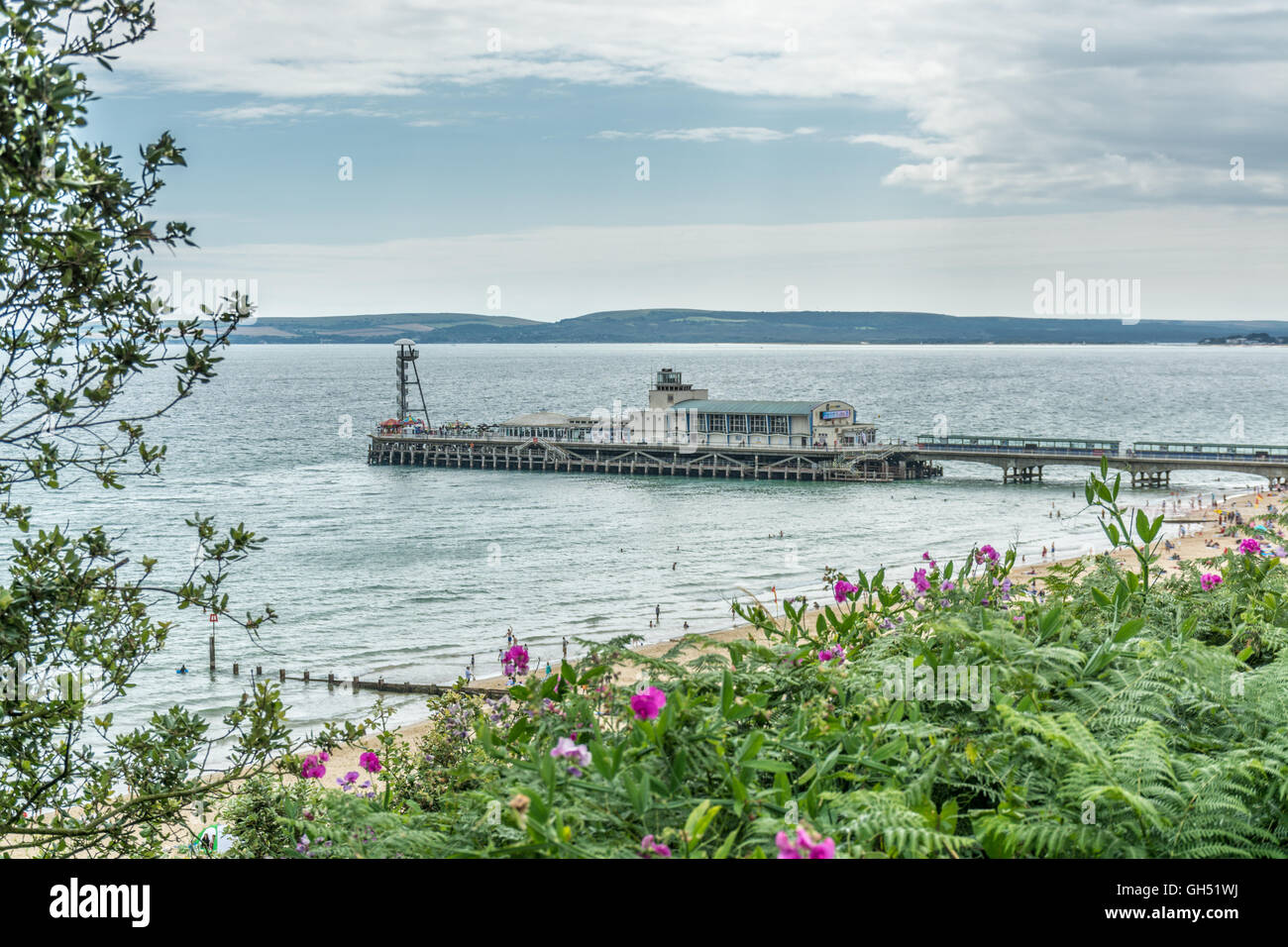 View of Bournemouth Pier Stock Photo - Alamy