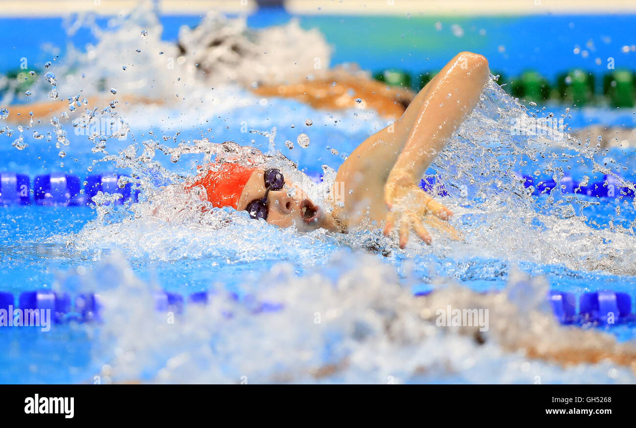Great Britain's Georgia Coates in action during the Women's 200m ...