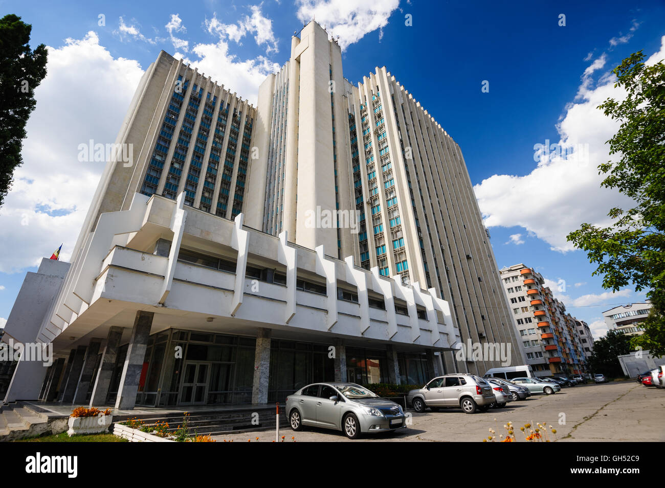 Authorithy building in Chisinau, Moldova Stock Photo - Alamy