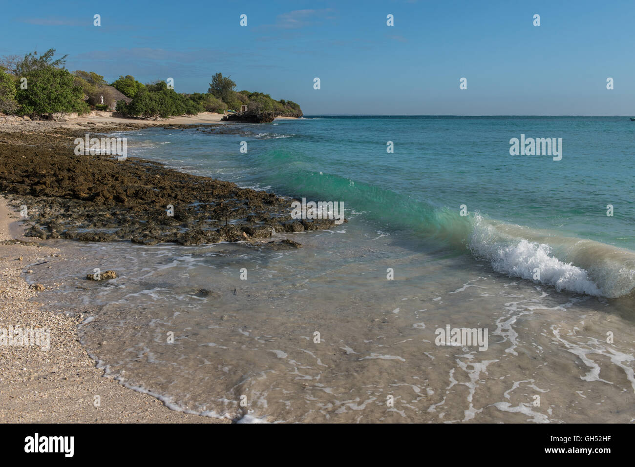 Beach on Quilalea Island in the Quirimbas Archipelago Stock Photo - Alamy