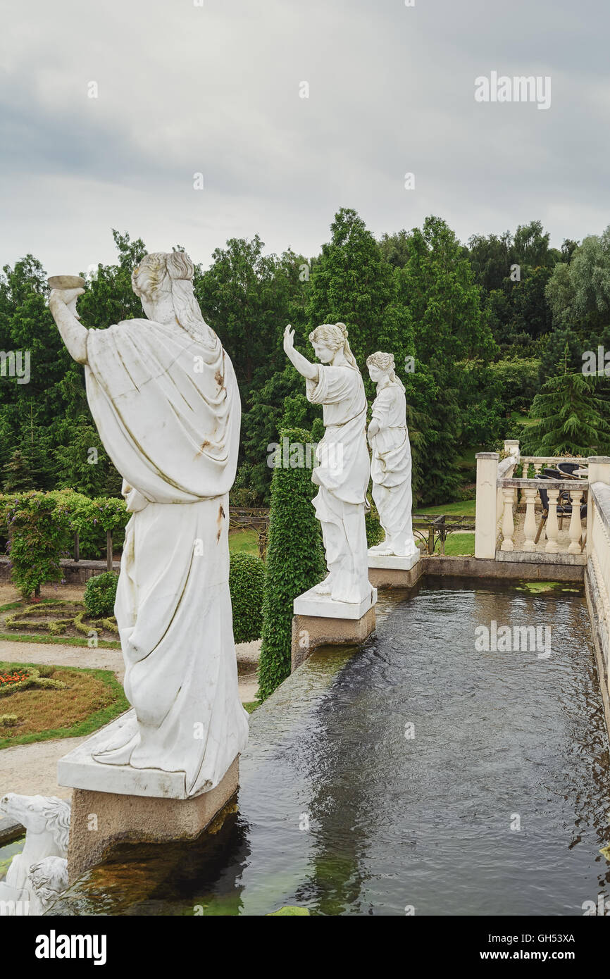 Roman garden structure hi-res stock photography and images - Alamy