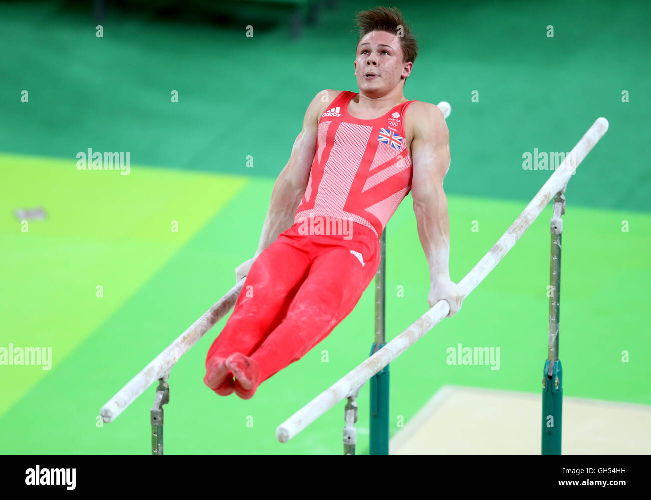 Great Britain's Brinn Bevan during the Men's Artistic Gymnastic final ...