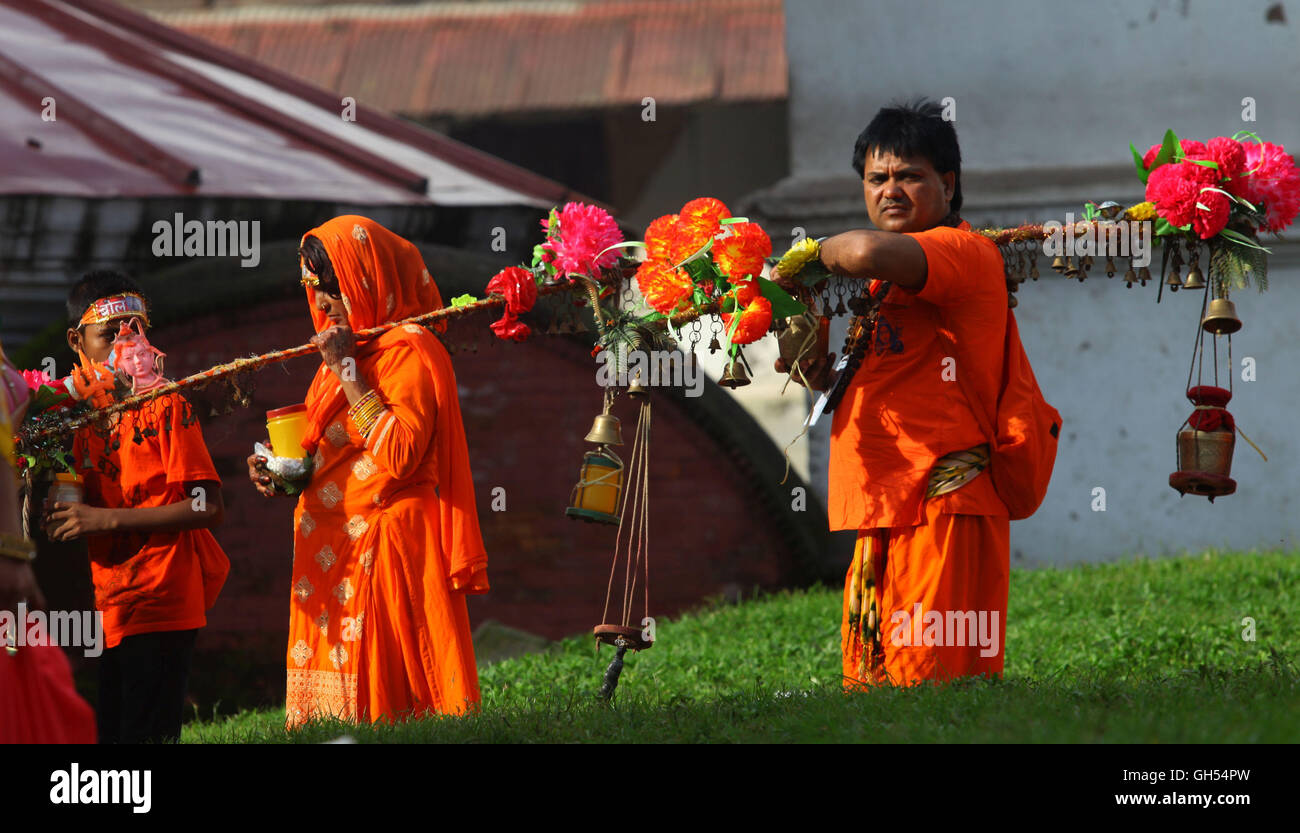 Devotees participate in a Bolbom pilgrimage during fourth Monday of ...
