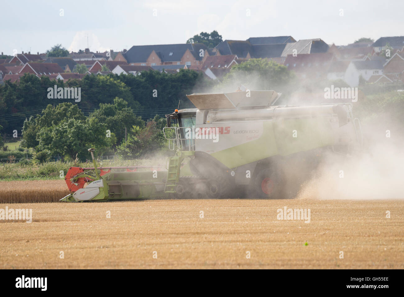Agricultural machinery farming harvester farm hi-res stock photography ...