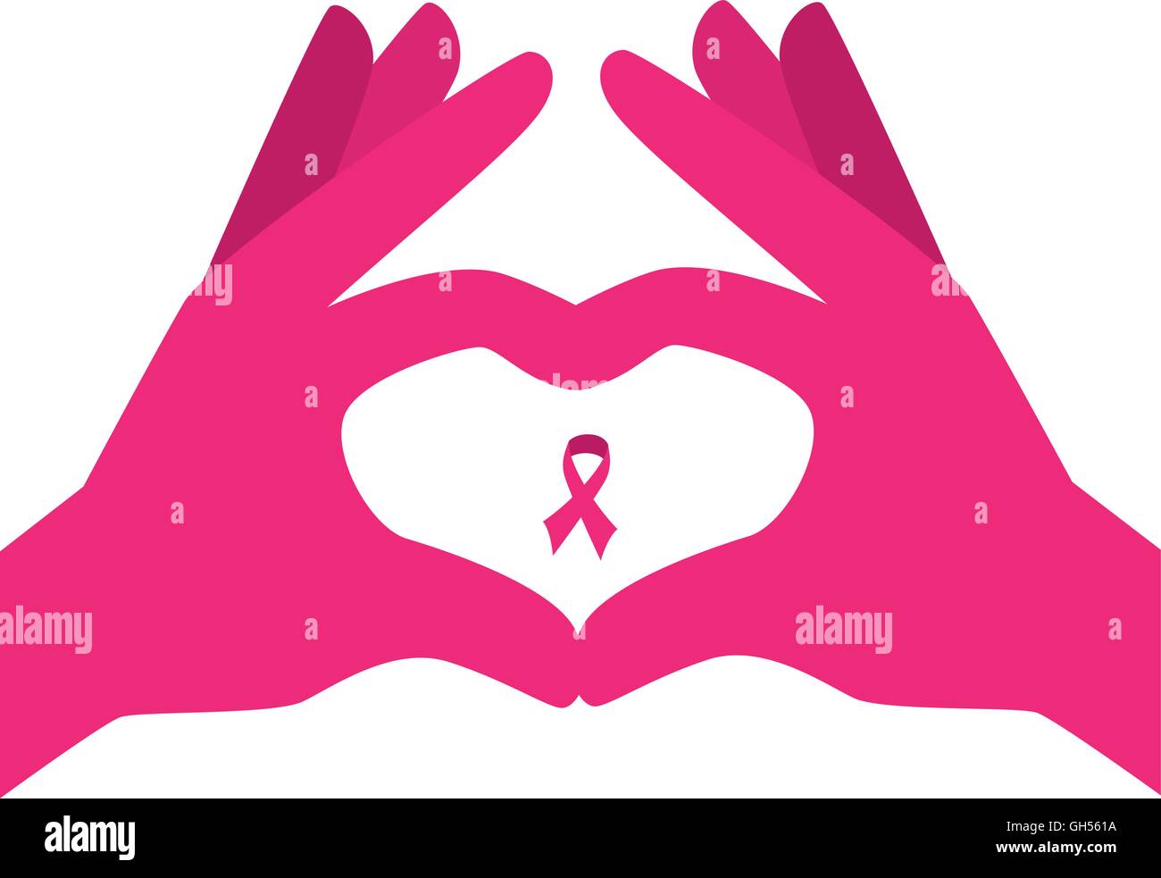 heart hands peace symbol icon Stock Vector Image & Art - Alamy