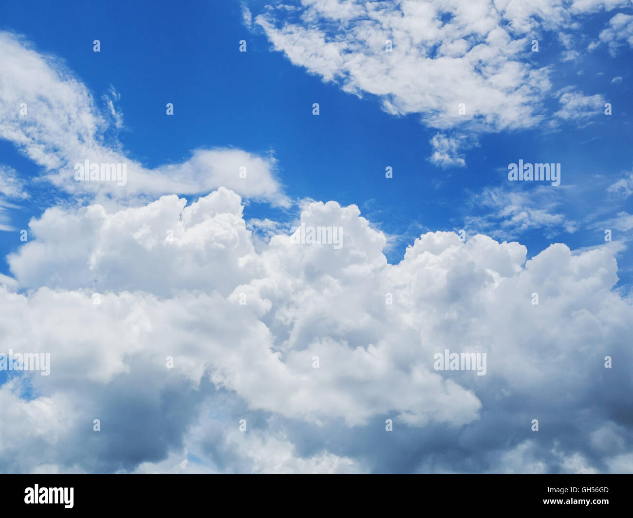Landscape of Beautiful Clouds with blue sky Stock Photo - Alamy