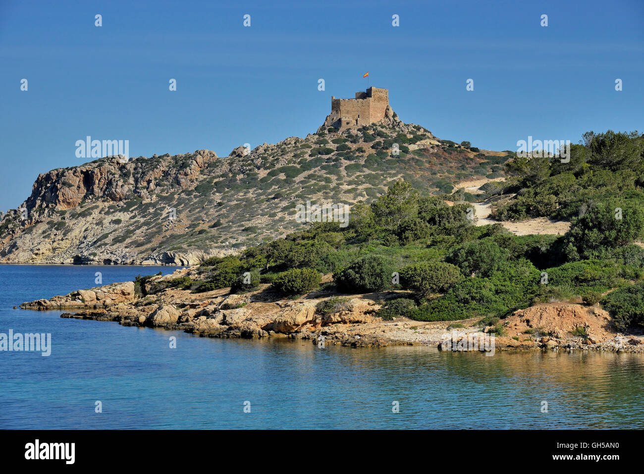 geography / travel, Spain, fort of Cabrera from the 15th century ...