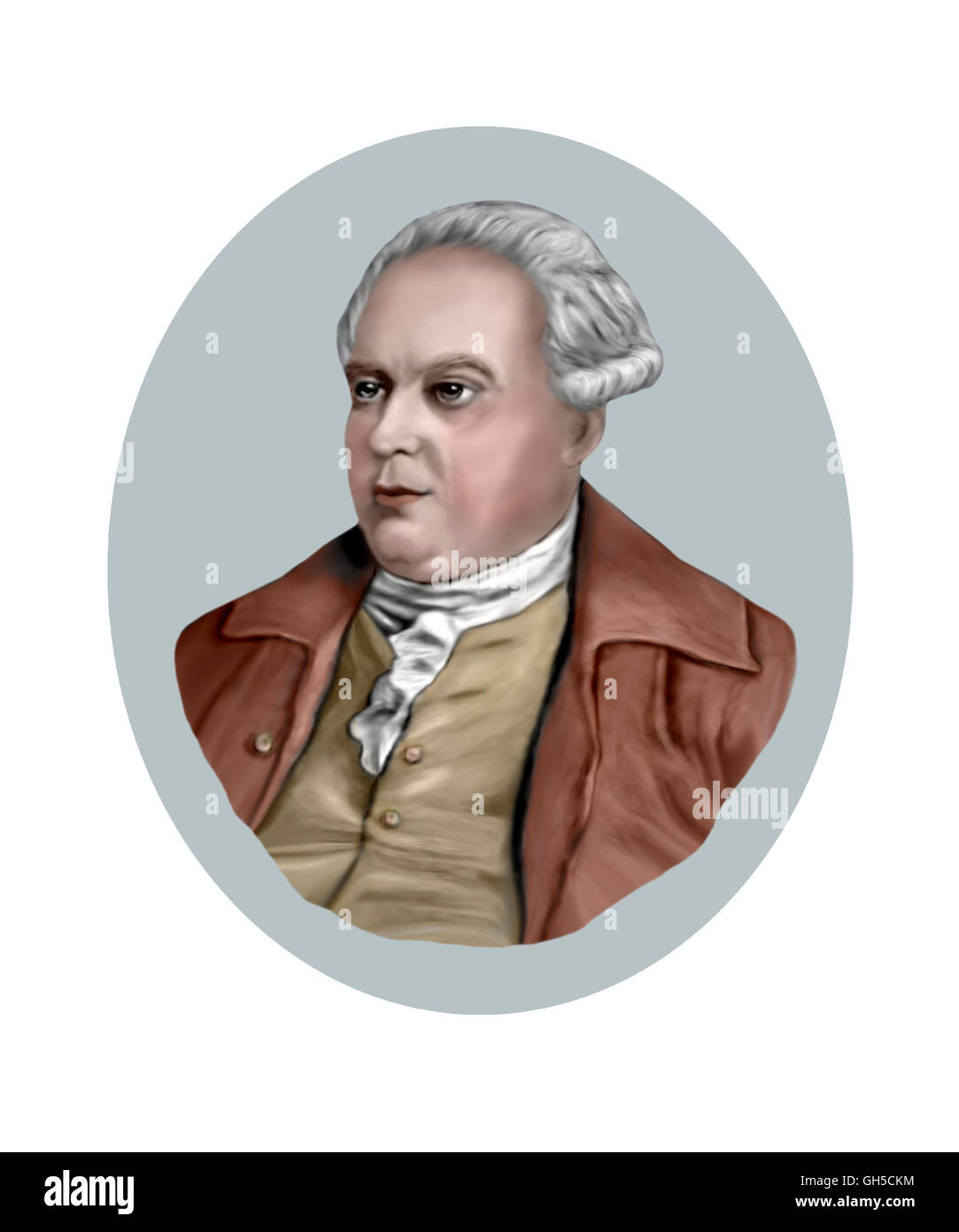 Daniel Carlsson Solander, 1733-1782, Naturalist Stock Photo - Alamy