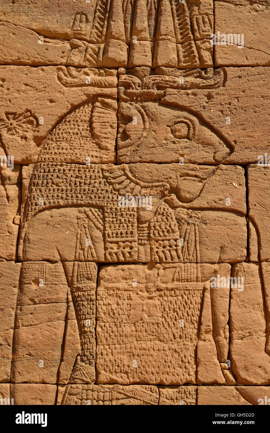 Lion temple of apedemak hi-res stock photography and images - Alamy